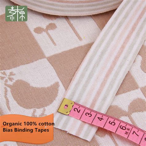 3 5cm Organic 100 Cotton Bias Binding Tapes Unfolded Gingham Trim