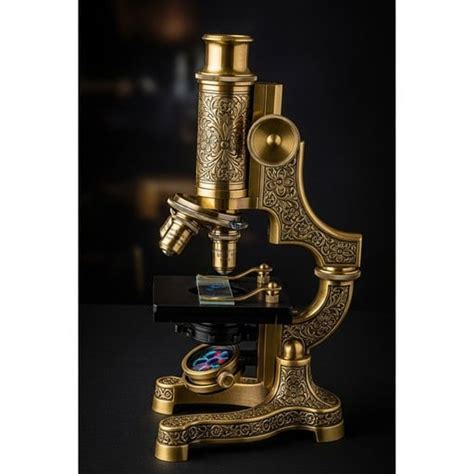 Free Antique Brass Microscope Photo Microscope Brass Antique