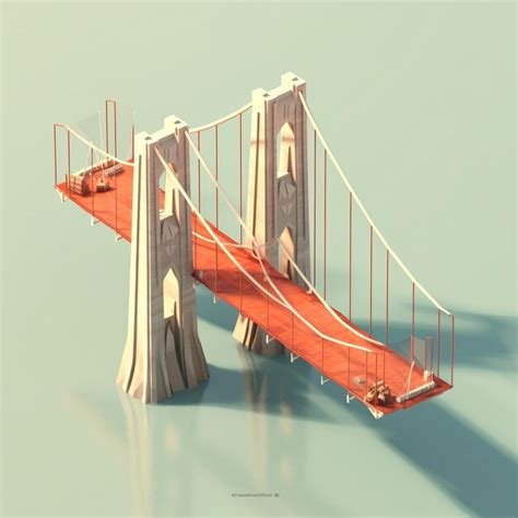 Premium Ai Image Design Of Bridge