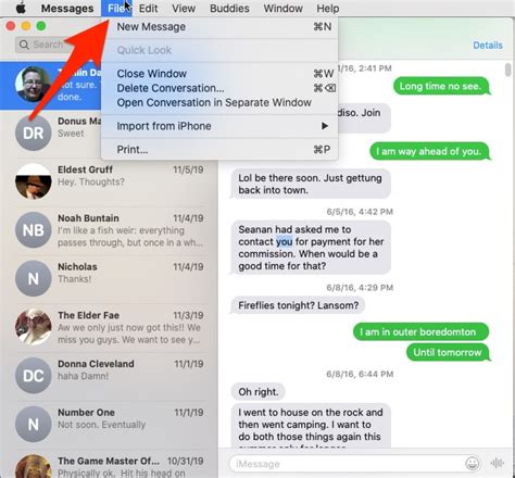 How To Save A Text Conversation On Your Mac