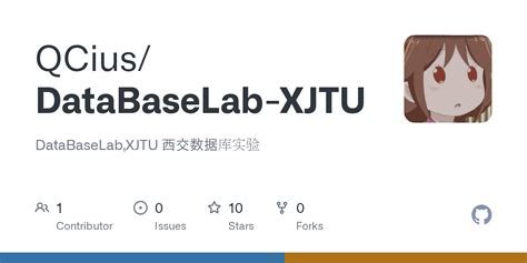 Github Qciusdatabaselab Xjtu Databaselabxjtu 西交数据库实验