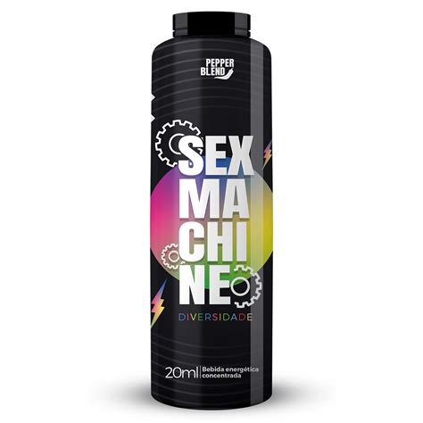 Sex Machine Diversidade Bebida Energética Concentrada 20ml Pepper Blen