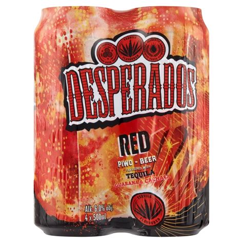 Desperados Red Piwo Aromatyzowane 4 X 500 Ml Promocje I Gdzie Można
