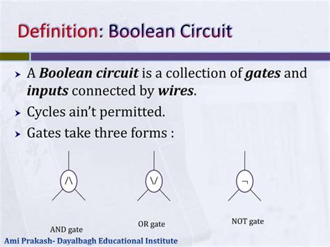Circuit Complexity Ppt