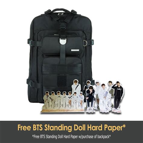 Get Bts X Agatha Backpack Black 20l Travel Bag Delivered Weee