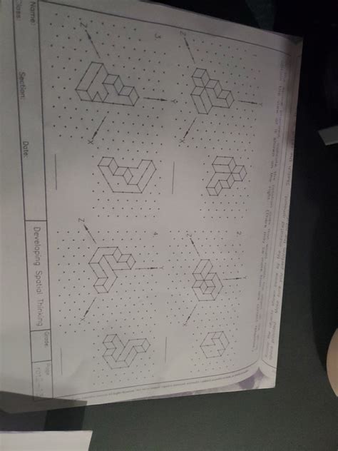 Solved Developing Spatial Thinking Date Section
