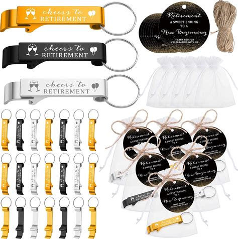 Maxcheck 54 Sets Cheers To Retirement Party Favors For