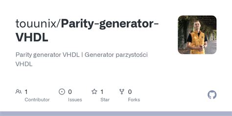 Github Touunixparity Generator Vhdl Parity Generator Vhdl