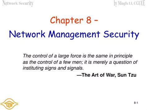 Ppt Chapter 8 Network Management Security Powerpoint Presentation