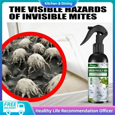 Sharprepublic Mite Killer Spray Indoor Clean Bed Bug And Dust Mite