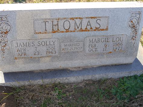 James Solly Thomas 1881 1963 Find A Grave Memorial