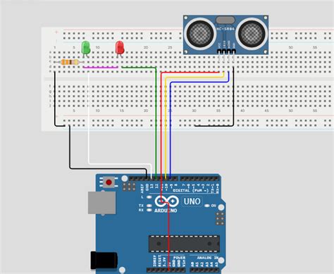 Using Hc Sr04 Ultrasonic Sensor With Arduino For Traffic Light Control