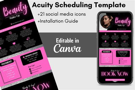 Acuity Scheduling Templates 07 Graphic By Mikuwaku · Creative Fabrica