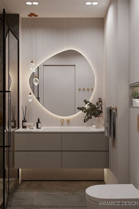 Modern Vanity Wall Modern Bathroom Design Bathroom Style Bathroom
