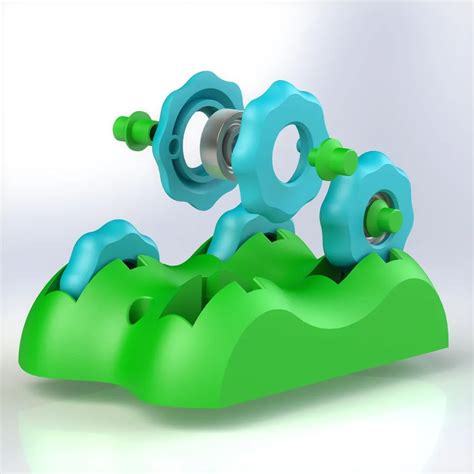Wall Mounted Massage Roller By Big Babol Download Free Stl Model