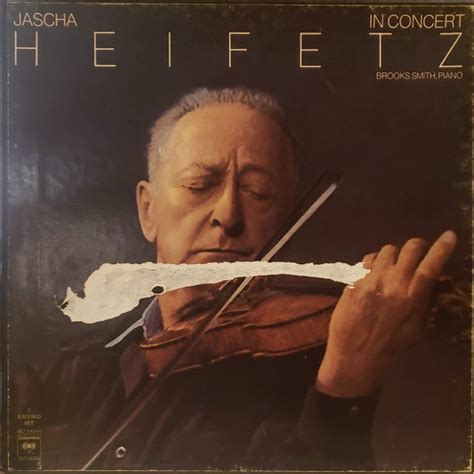 Jascha Heifetz Brooks Smith Jascha Heifetz In Concert Box Set 2 X
