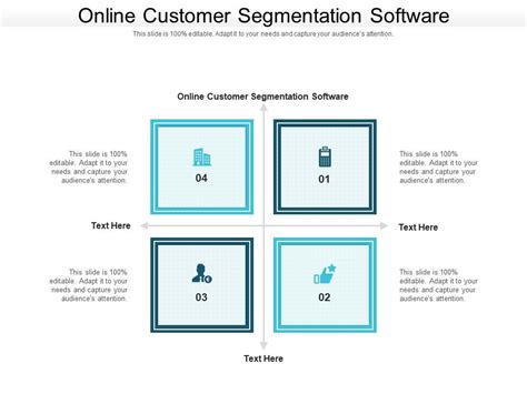 Online Customer Segmentation Software Ppt Powerpoint Presentation Layouts Layout Cpb