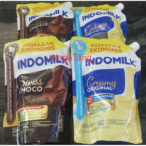 Jual Indomilk Susu Kental Manis Pouch 545 Gr Creamy Original And Swiss