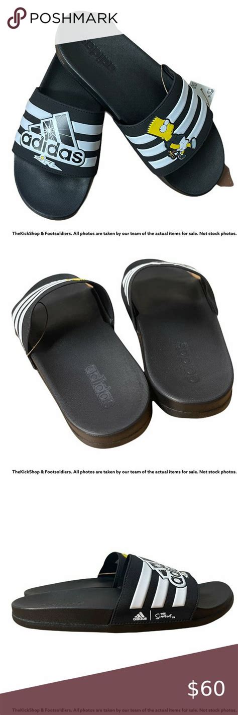 Adidas X The Simpsons Bart Mens Sandals Slides