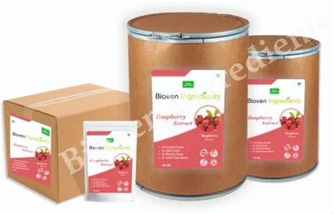 Red Raspberry Extract Powder Packaging Type Drum At ₹ 1580kg In