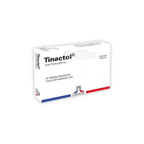 Tinactol 600mg X 30 Tabs And Farmacia San Antonio
