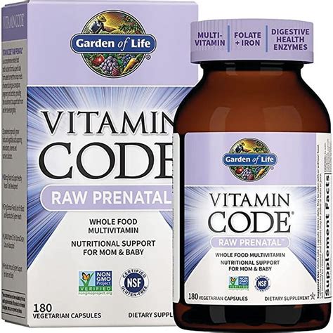 Garden Of Life Multivitamin Probiotic Immune Support Vitamin Code