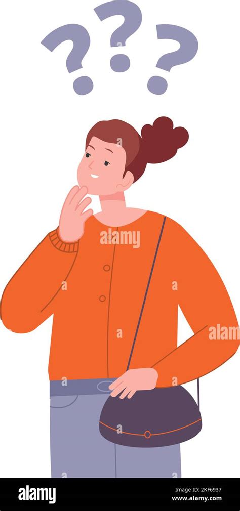 woman with question marks around head choice or problem solving