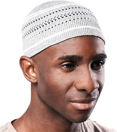 Kufi Musulmano Pieghevole Fopytu African Kufi Apapo Cap Musulmal Men