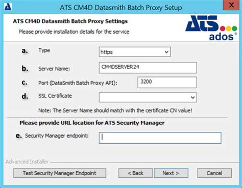 Install Datasmith Batch Proxy