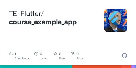 Github Te Flutter Course Example App