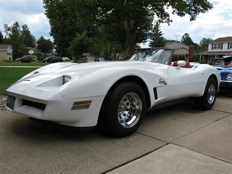 1980 Corvette Duntov Turbo Convertible 3 Of 10 In 1980 White Red