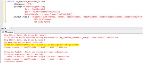 Common Issues With R Services Packages
