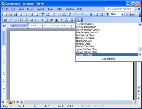 Embedding Vcollab Presenter In Ms Word 2003 — Vcollab Document Documentation