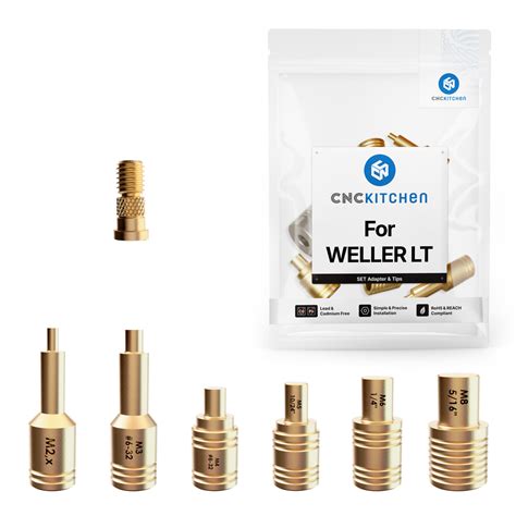 Cnc Kitchen Soldering Tips Weller Lt Adapter 1 Set 3djake