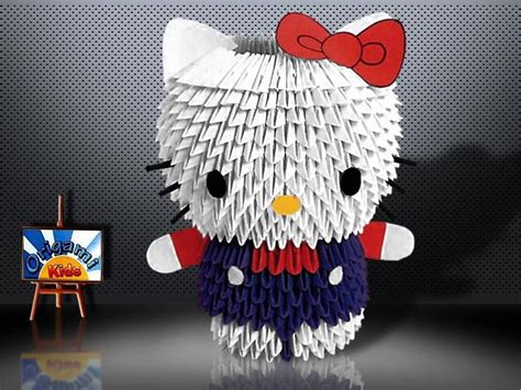 3d Origami Hello Kitty Instructions