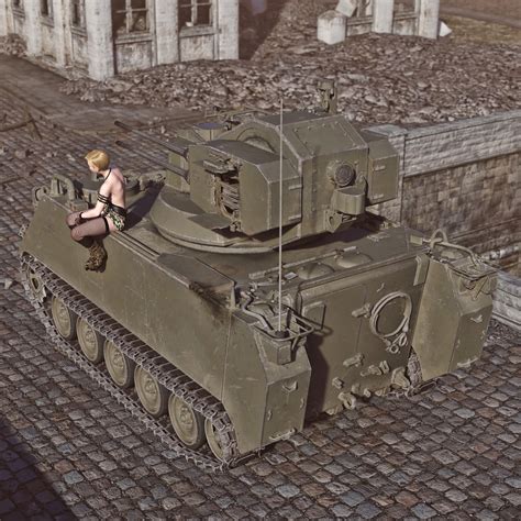 M113 Sidam Vehicle For Daz 3d By Loriel