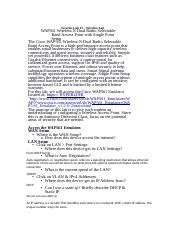Security Lab 13 Wireless WAP561 Docx Docx Security Lab 13 Wireless Lab WAP561 Wireless N