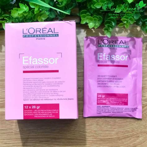 Loreal Efassor Dye Washing Powder 12x28gr Mk Shopee Malaysia