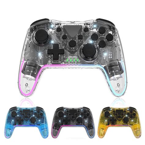 Wireless Rgb Gamepad For Nintendo Switch Hdtv Box Ps3 Console Pc