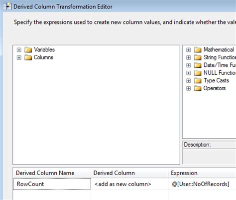 Sql SSIS Row Count Transformation Row Count Return Stack Overflow Sql SSIS Row Count Transformation Row Count Return Stack Overflow