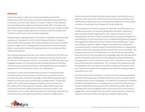 Cihc Competency Framework For Enhancing Collaborationpdf