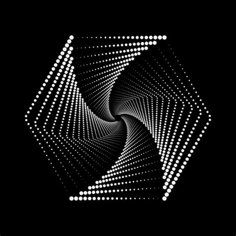 Premium Vector Abstract Black Halftone Collectionlack And White