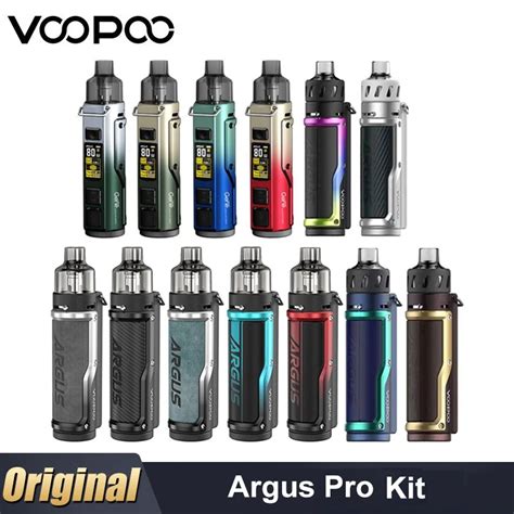 Original Voopoo Argus Pro Kit 80w Vape 3000mah Battery 45ml Pnp Pod