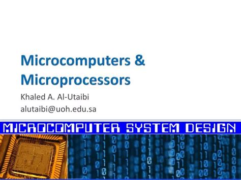 Ppt Microcomputers And Microprocessors Powerpoint Presentation Id6774566