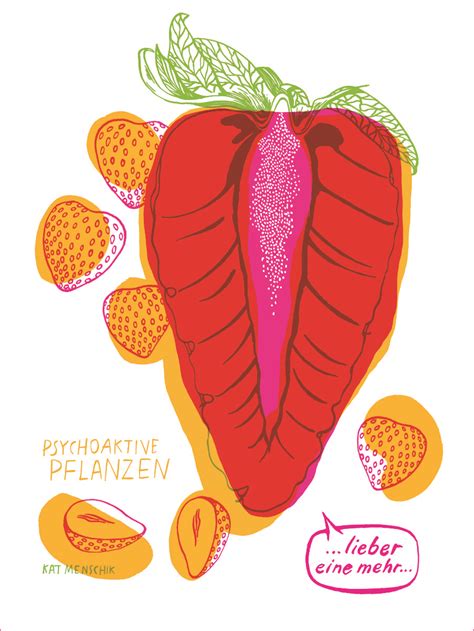 Erdbeere Kat Menschik