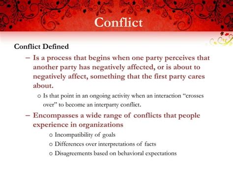 Functional And Dysfunctional Conflicts Pptx
