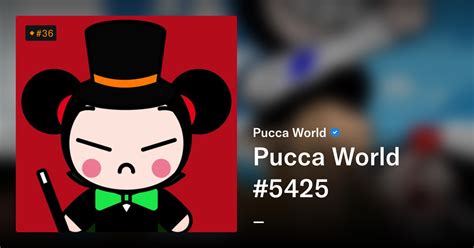Pucca World 5425 Pucca World Opensea