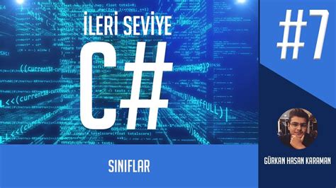 İleri Seviye C Ve Oop Dersleri Sınıfclass Nedir Youtube