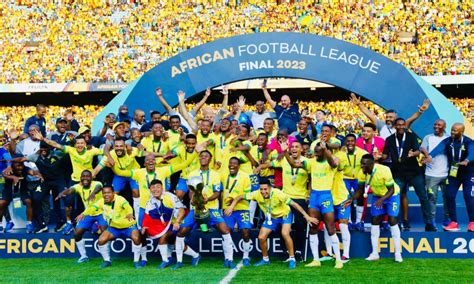 Kenyas Mandela Helps Sundowns Win Inaugural African Football League