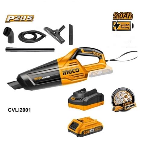 Ingco Lithium Ion Cordless Vacuum Cleaner Neatstoreng